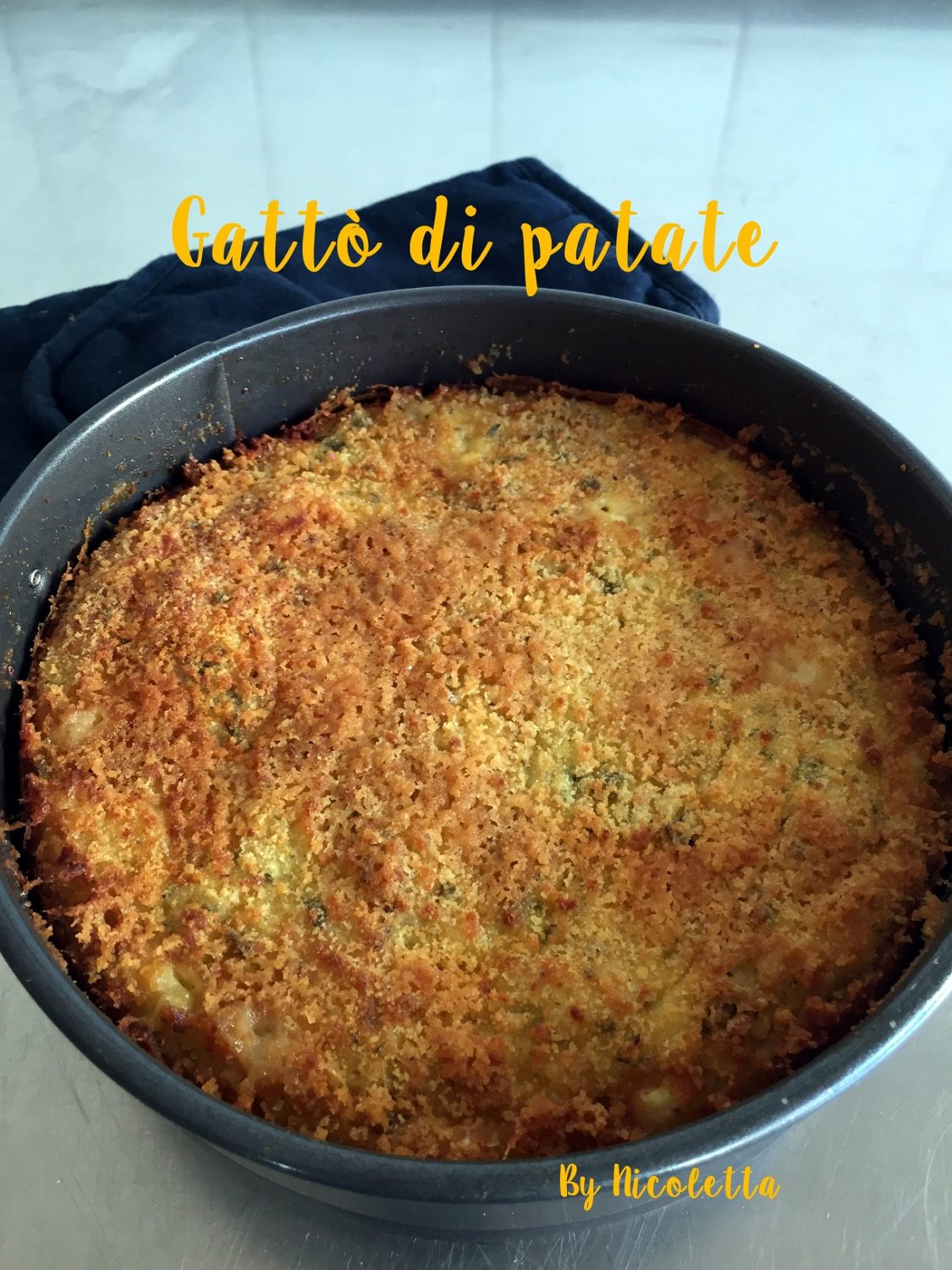 Gattò di patate, Neapolitan potato pie - La Cucina del Sole